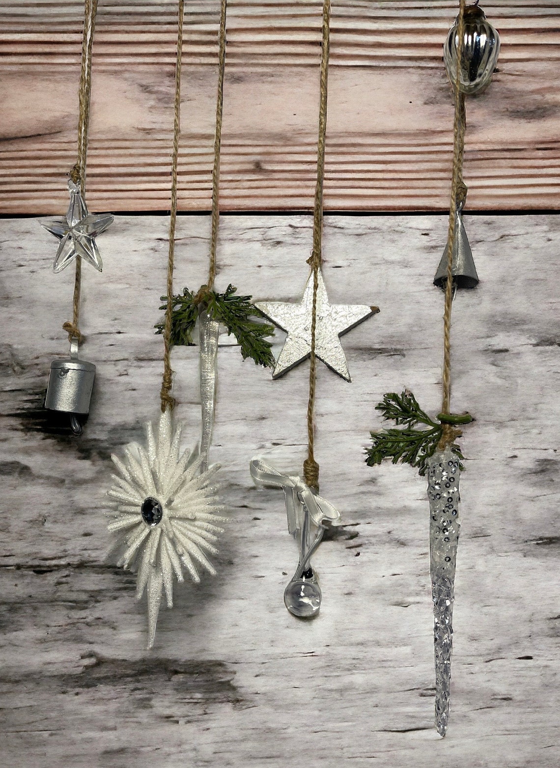 Birch Wood Rustic Window Decor 15.5w - Etsy