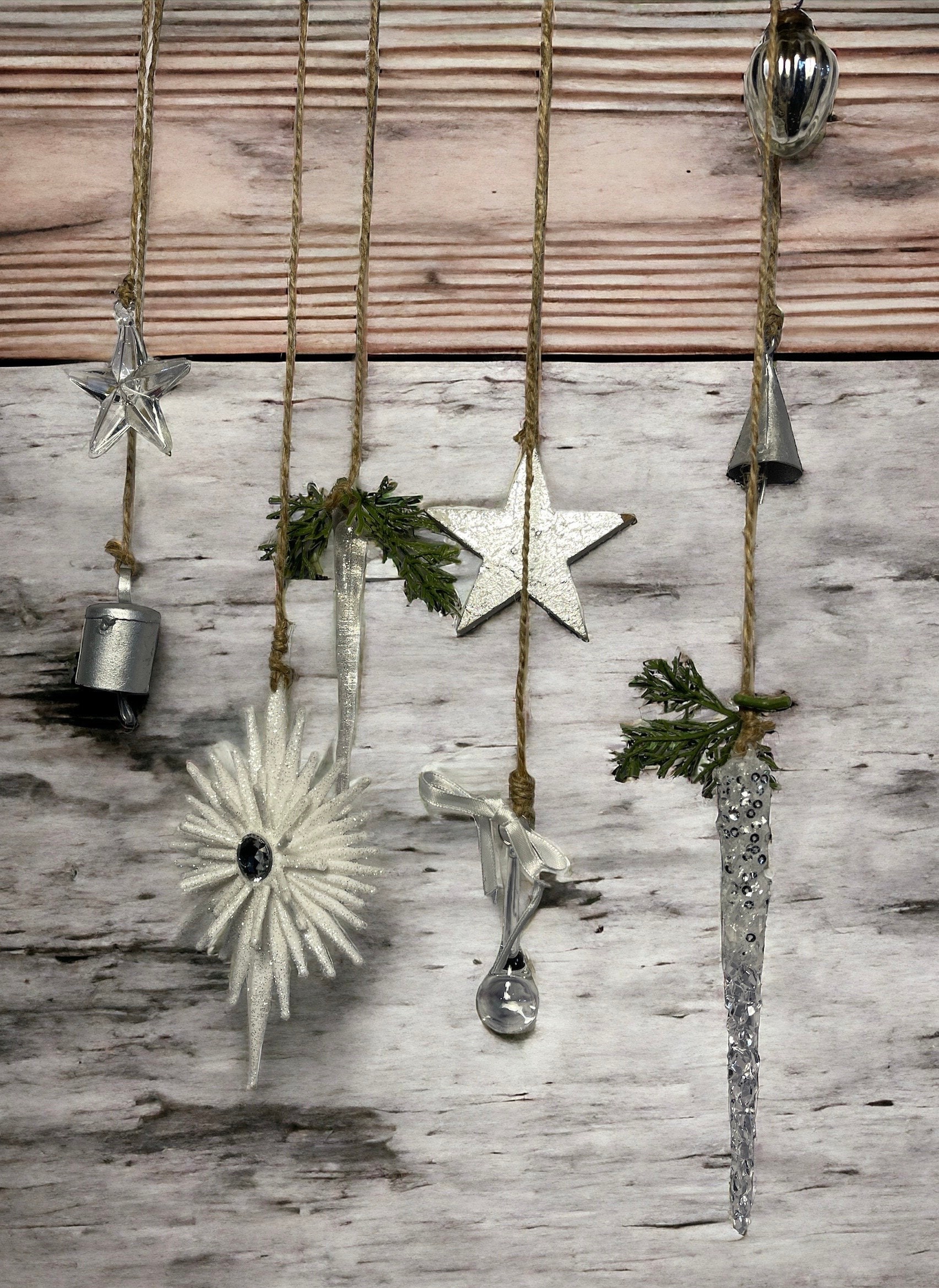 Birch Wood Rustic Window Decor 15.5w - Etsy