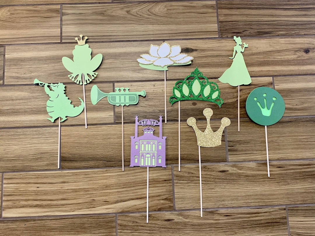 Princess Tiana Party Props: Handmade Princess and the Frog Decorations ...