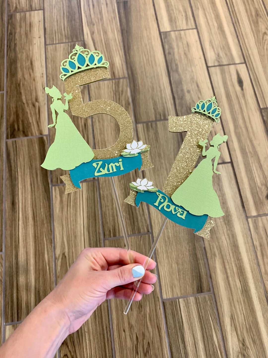 Princess Tiana Cake Topper: the Princess and the Frog Birthday Party ...