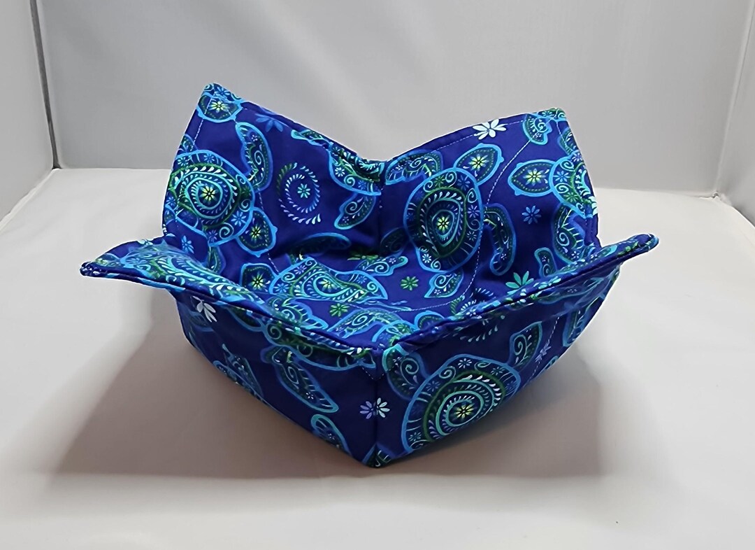 Turtle Microwavable Bowl Cozy - Etsy