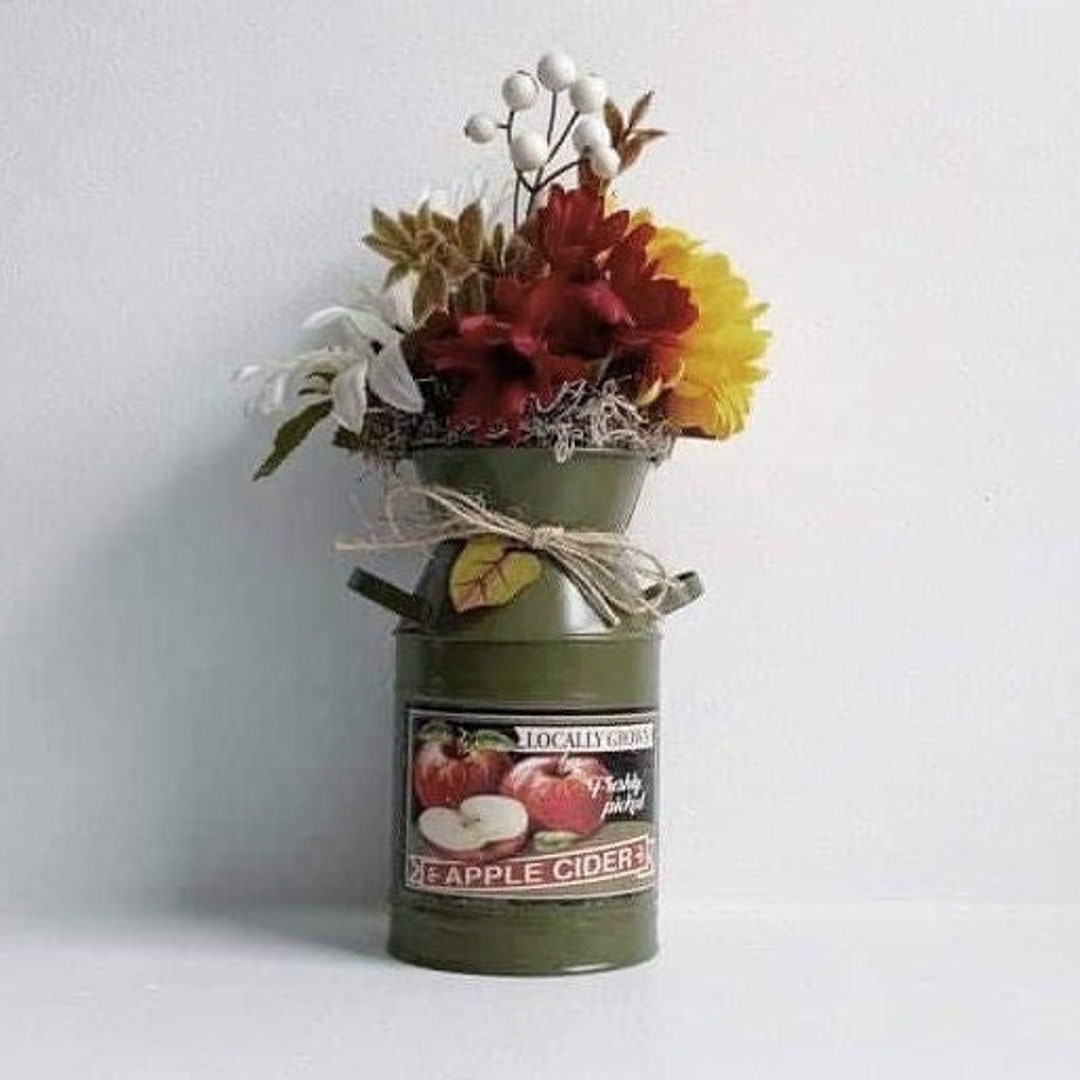 Rustic Floral Centerpiece | Farmers Market | Silk Sunflowers | Autumn ...