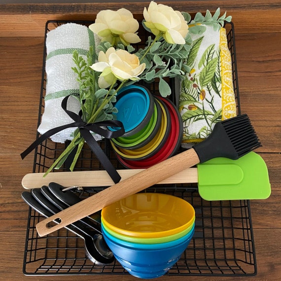 Bright Colored Kitchen Utensils