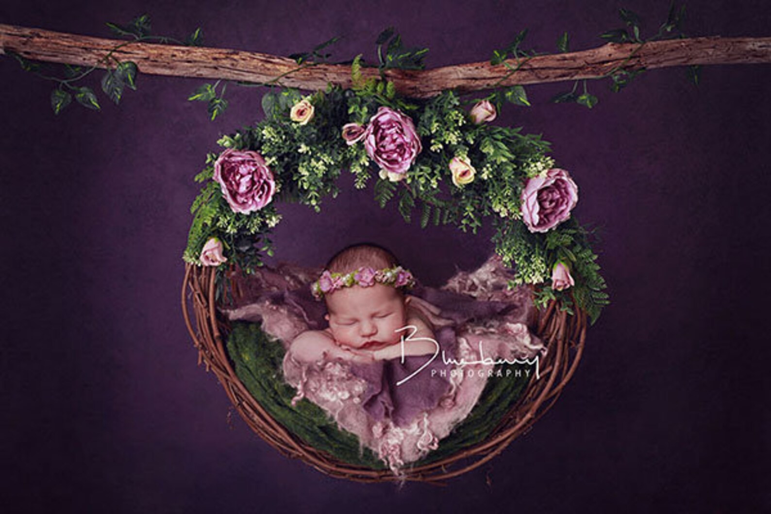 Newborn Digital Backdrop Swing - Etsy