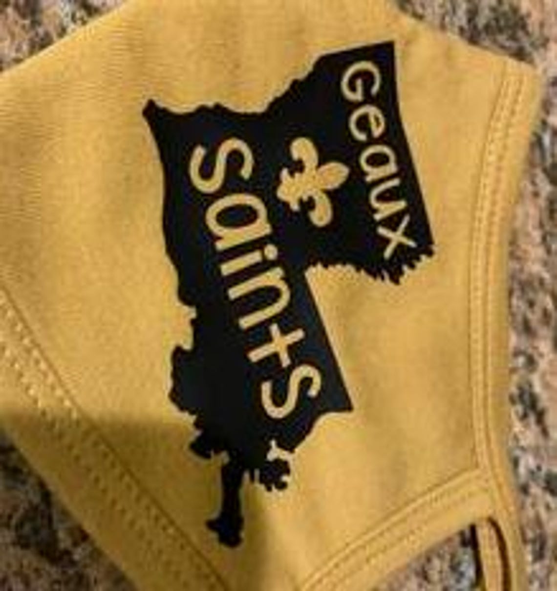 Digital Louisiana Geaux Saints Monogram Cuttable Decal SVG, JPG, PNG ...