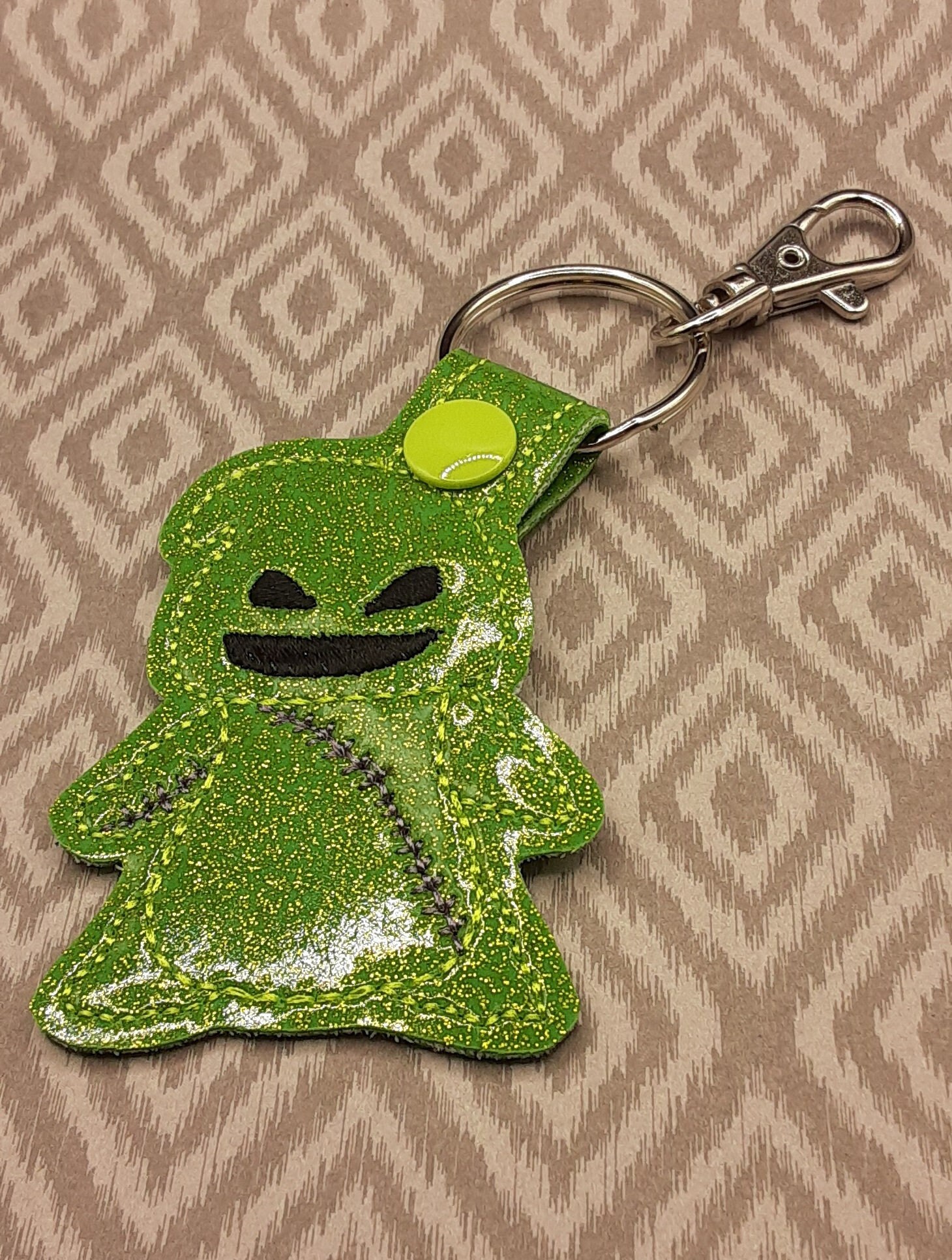 Oogie Boogie Clip on Keychain, Nightmare Before Christmas Cute Chibi ...