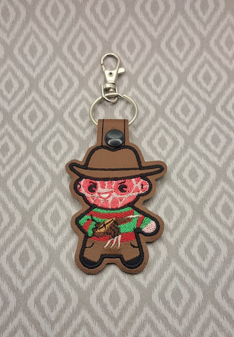 Freddy Krueger Clip on Keychain, Nightmare on Elm Street Cute Chibi ...