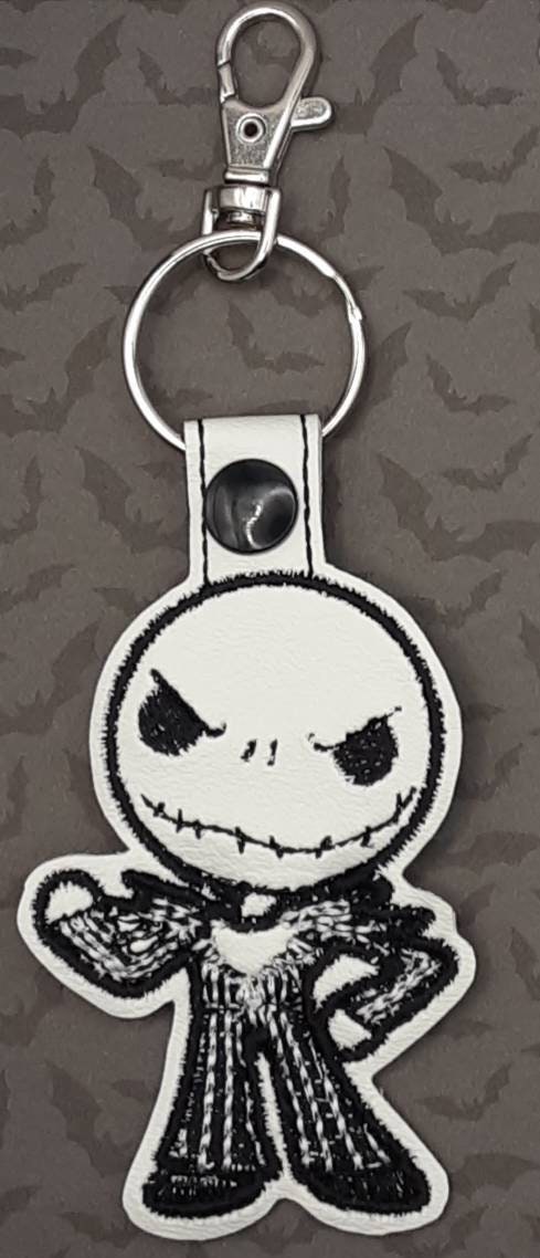 Jack Skellington Clip on Keychain, Nightmare Before Christmas Cute ...