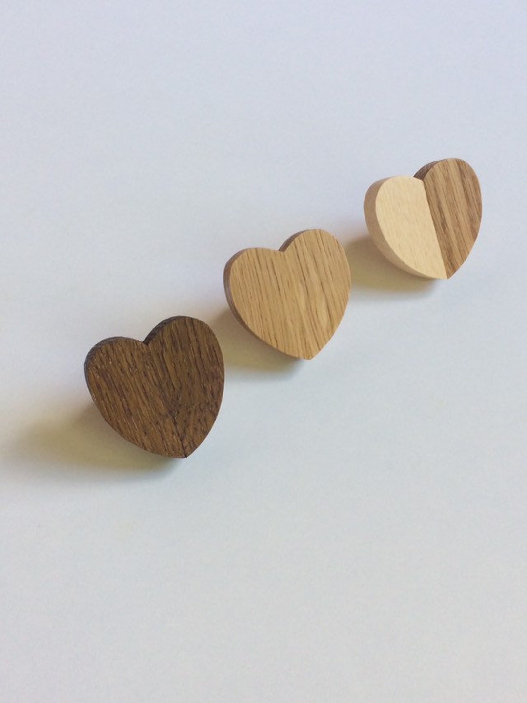 SW049 Oaq Heart Knobs/Heart Knob/Modern Knob/Pull&Drawer/Cabinet Pull ...