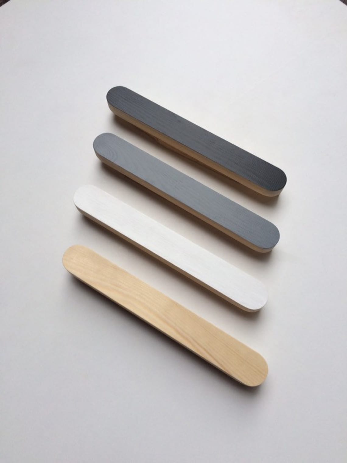 SW 004 Modern Handles/wooden Handles/whitegrey/black - Etsy