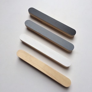 SW 004 Modern Handles/Wooden Handles/White,Grey/Black - Etsy Italia