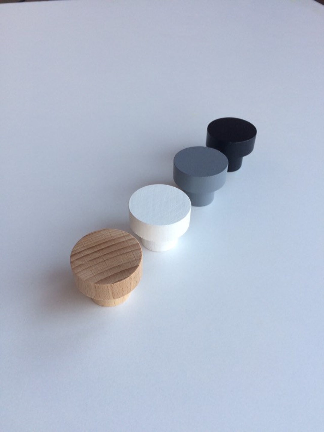 SW058 Modern Wood Knob,wooden Knobs,color Knob,decorative Knobs - Etsy