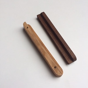 SW005 Thin Wooden Handles/modern Handles/cabinet Pulls - Etsy UK