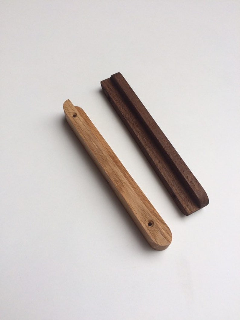 SW005 Thin Wooden Handles/modern Handles/cabinet Pulls - Etsy UK