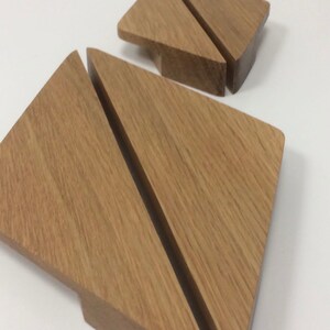 SW061 Triangle Handles/oaq Handles/cabinet Drawer/modern Wooden Handles ...