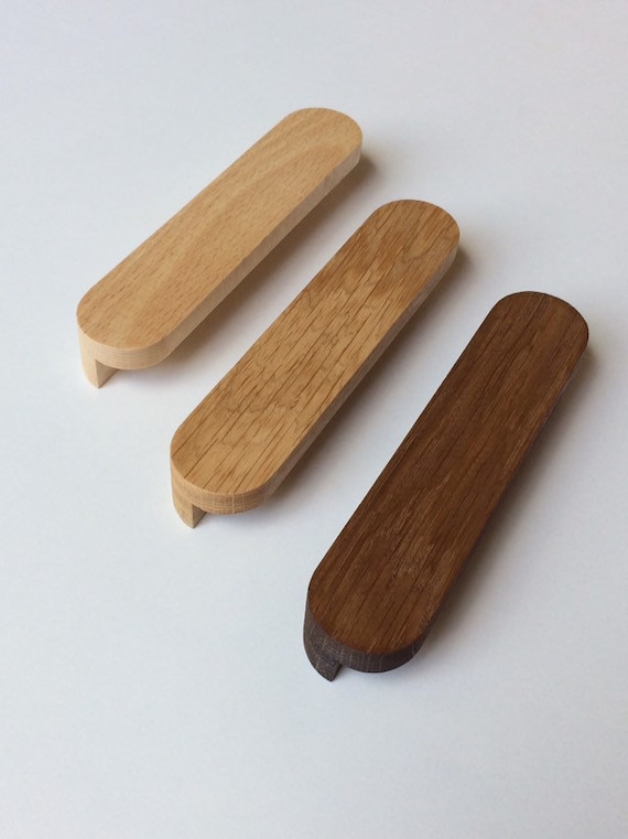 SW006 112A Solid Cabinet Handles/Wooden Handles/Modern Handles | Etsy