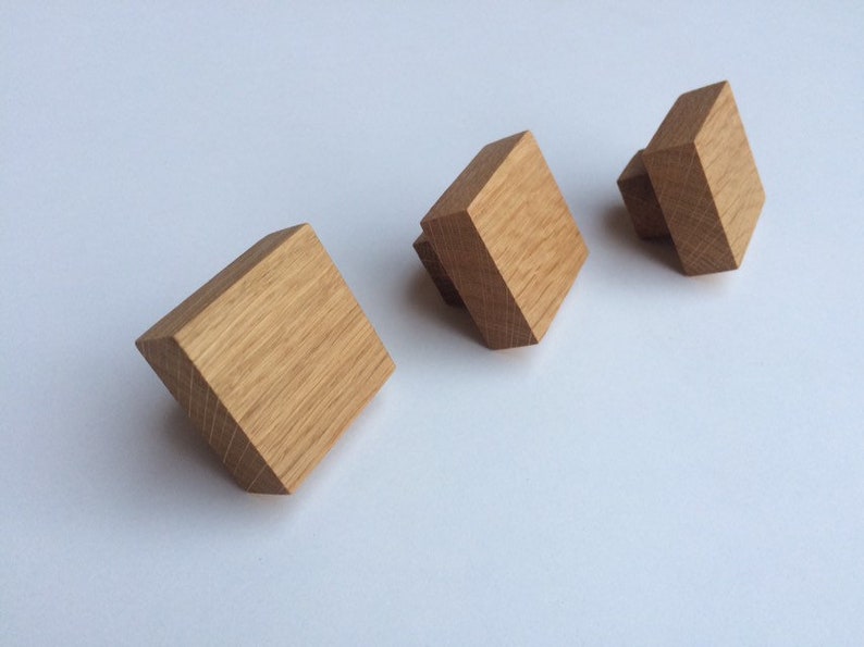 SW051 Oak Square Knobs ,square Knobs,modern Knob,pull - Etsy