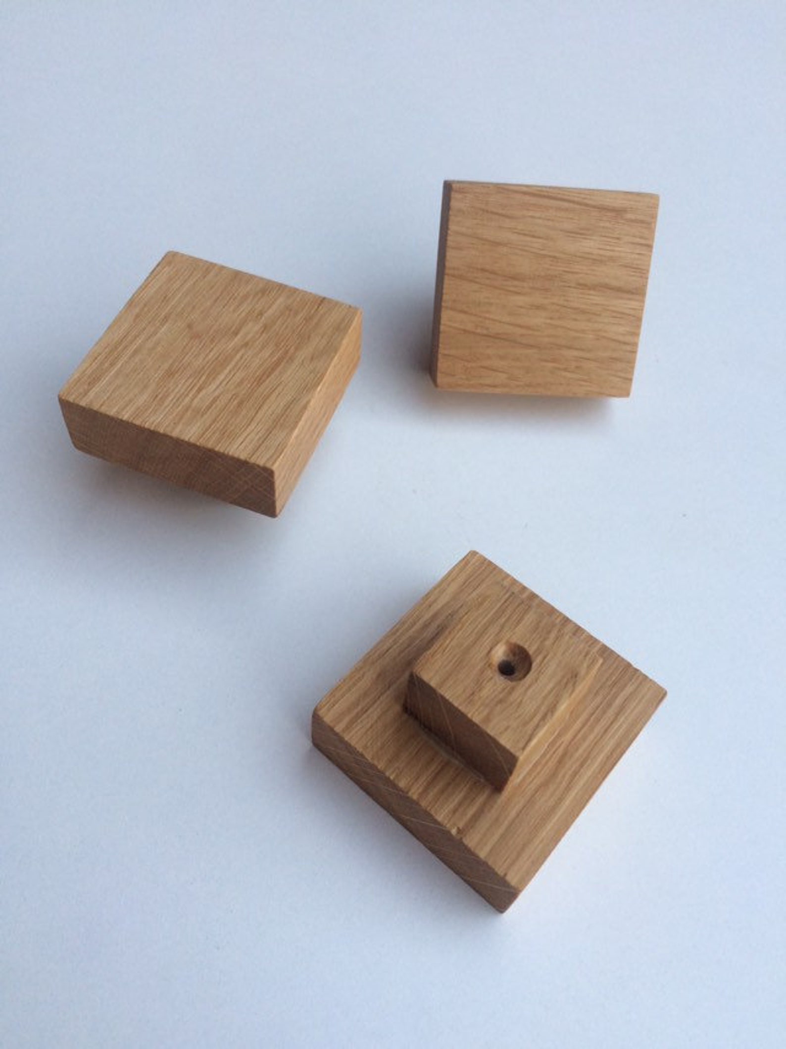 SW051 Oak Square Knobs ,square Knobs,modern Knob,pull - Etsy