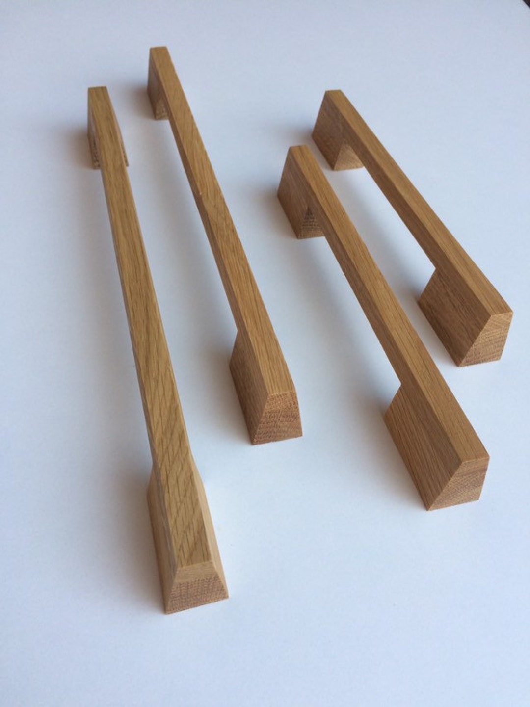 SW068 Handles Oaq Wood/wooden Pulls/cabinet Drawer - Etsy