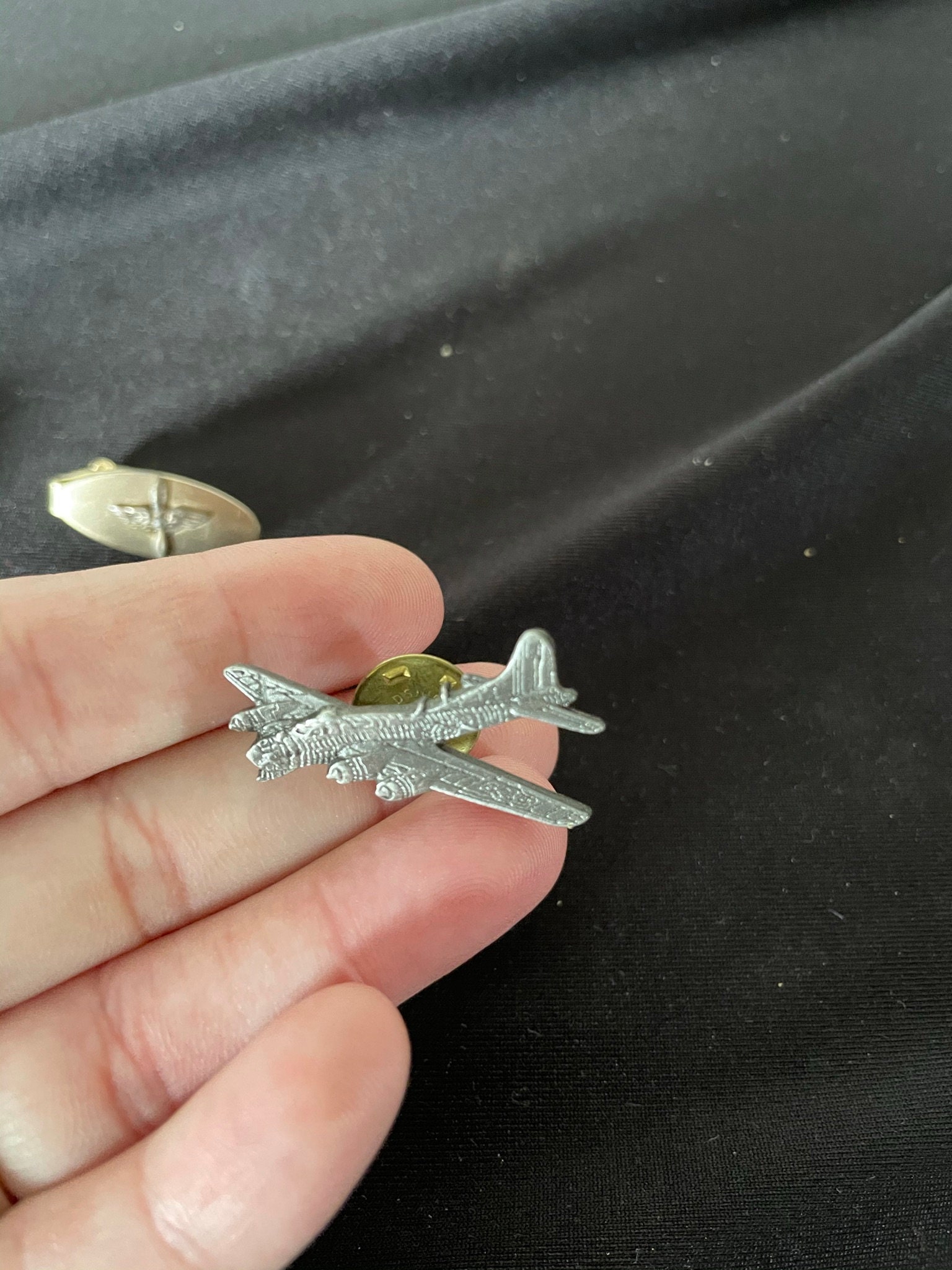 Rare Vintage 40s World War II Pins - US Military Eagle, Army Air Forces ...