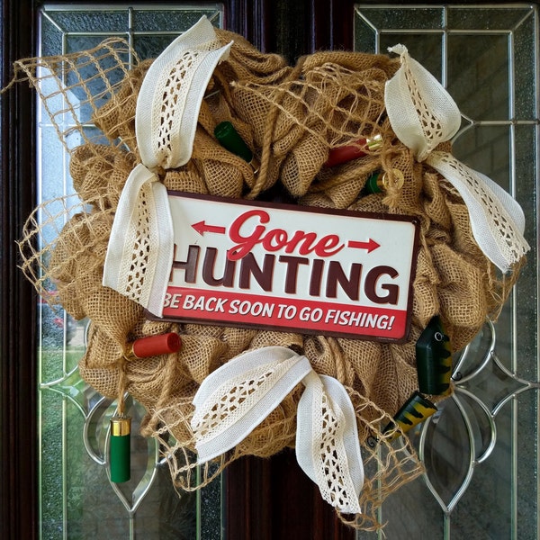 Hunting Wreath - Etsy