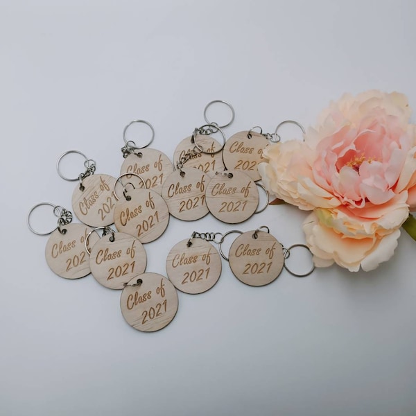 End of Year/christmas Student Class Gift Keyrings Personalized ...