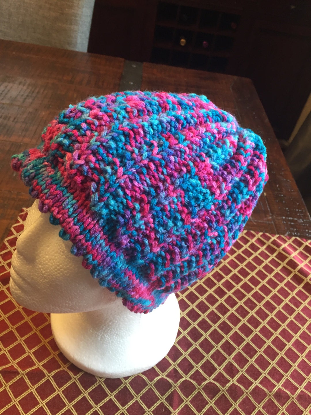 Hat Handmade 212 Bonbon Print 212 One Size - Etsy