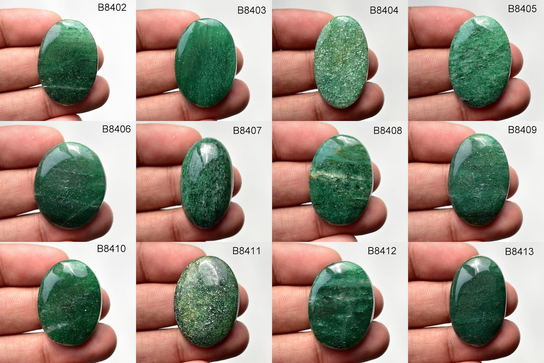 Green Aventurine Cabochon, Unique Cabochon Gemstones, Loose Wholesale ...