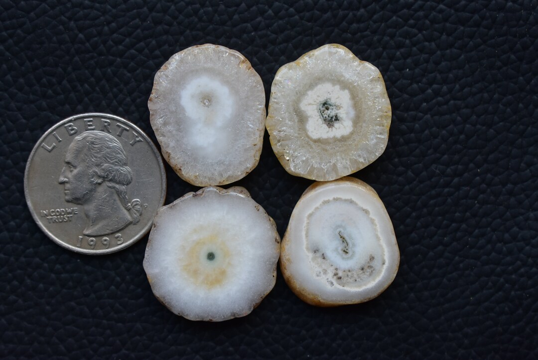 4 Pcs Lot Solar Quartz Gemstone Freeform Shape Solar Quartz Hand ...