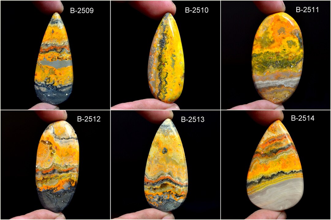 Bumble Bee Cabochon, Bumble Bee Gemstone, Hand Polished, Gemstone ...