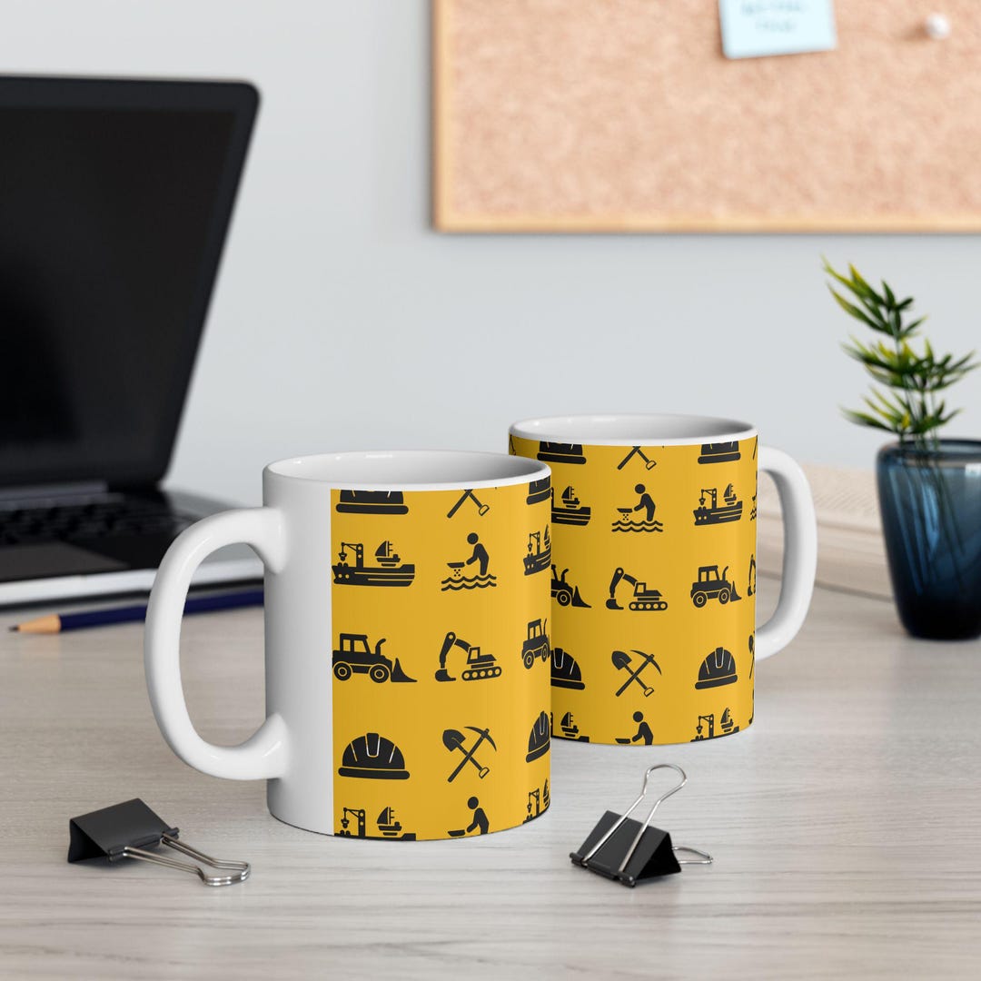 Gold Rush TV Show Gold Mining Icons Mug | Parker Schnabel Tony Beets ...