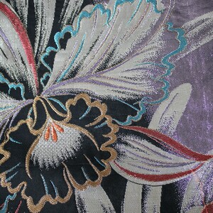 Vintage Japanese Obi Silk Fabric Extra Long Piece - Etsy