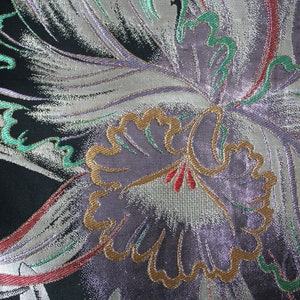 Vintage Japanese Obi Silk Fabric Extra Long Piece - Etsy