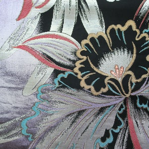 Vintage Japanese Obi Silk Fabric Extra Long Piece - Etsy