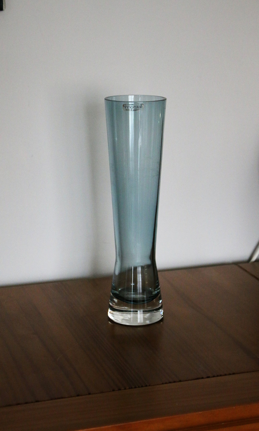 Vintage Finncristall - Finnish Glass Vase - Etsy