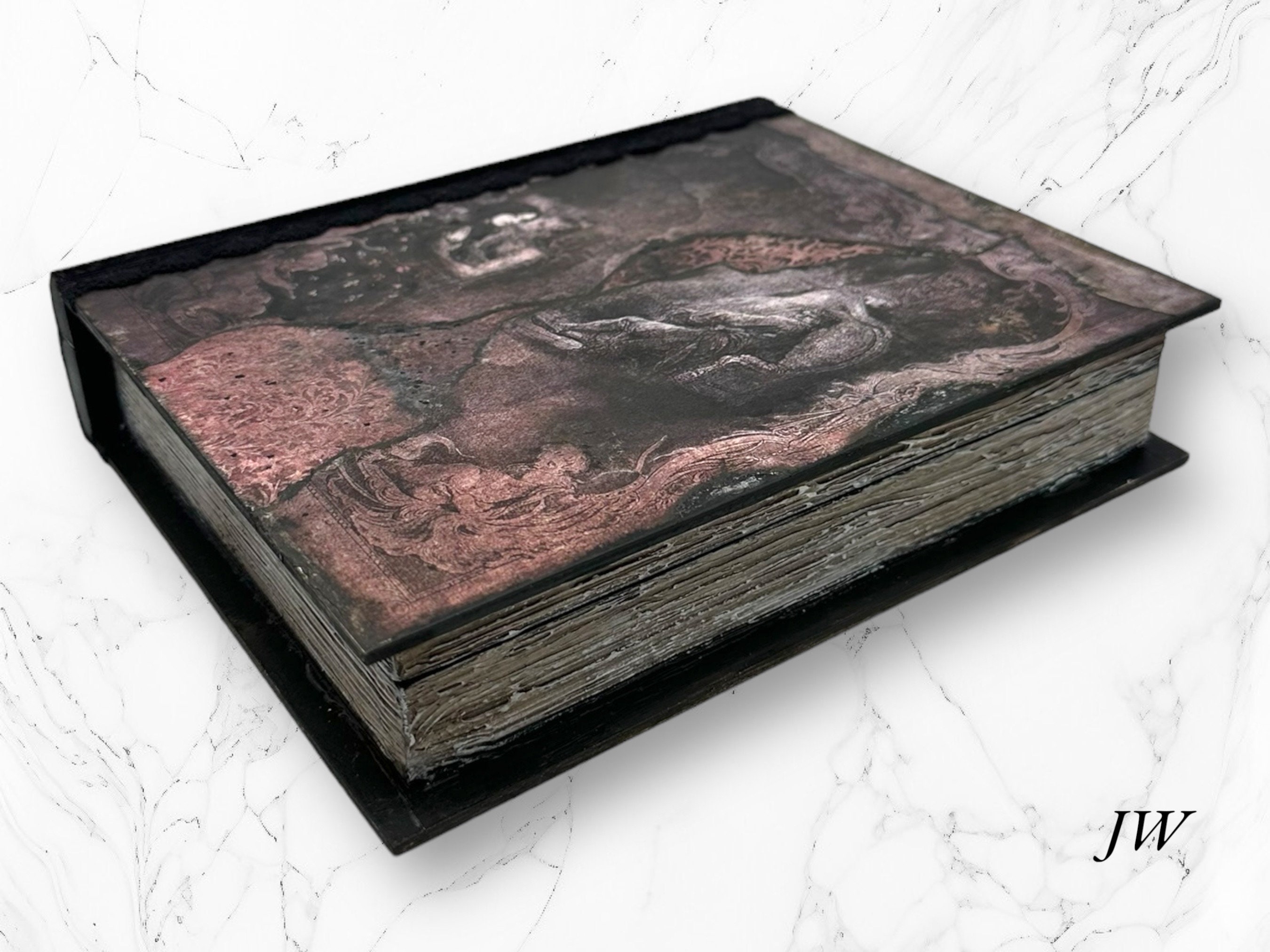 Book-box, Keepsake Box, Jewellery Box, Jewellry Box, Vintage Book-box ...