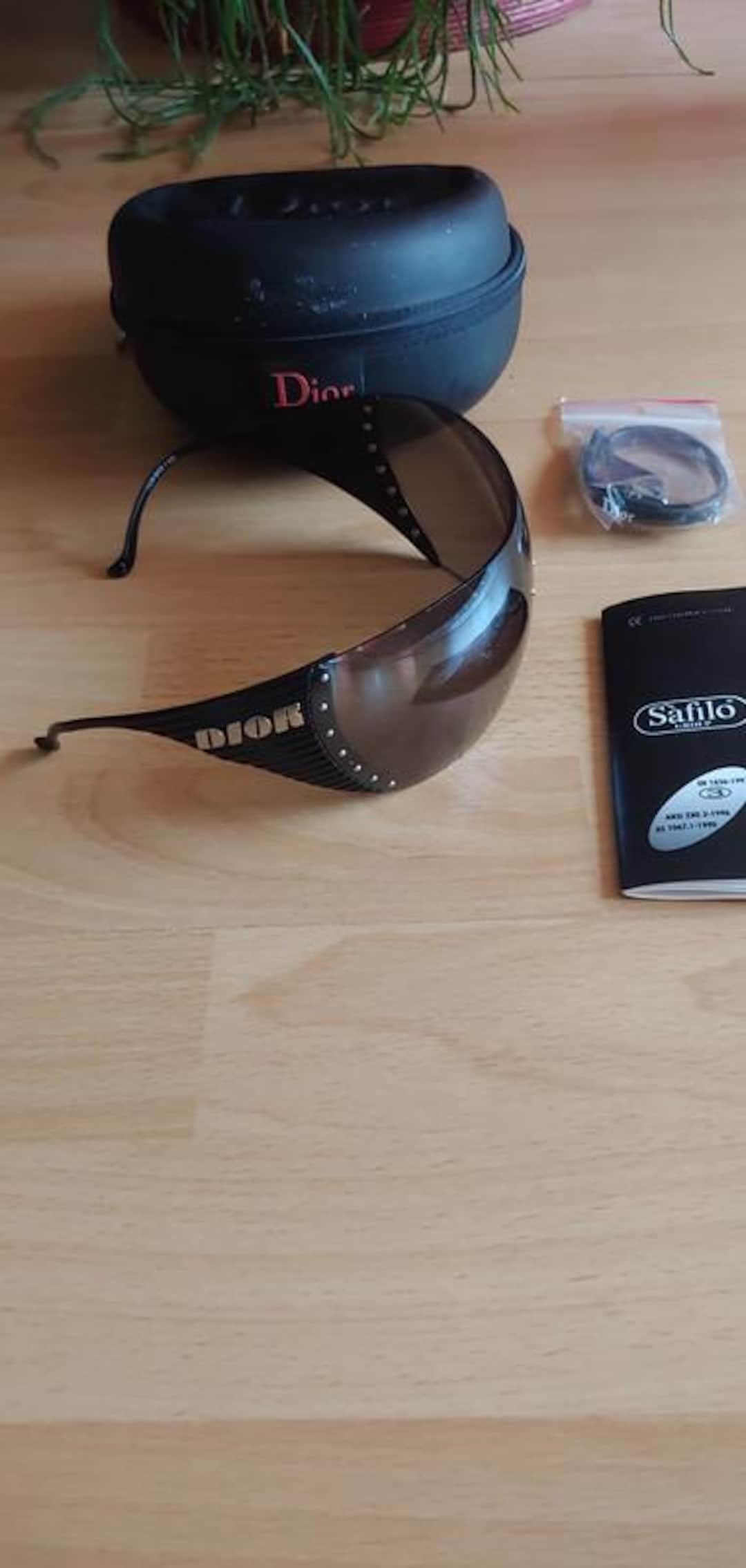 Christian Dior Bike 1 Rare Vintage 2000s Sunglasses Galliano Era Wrap ...