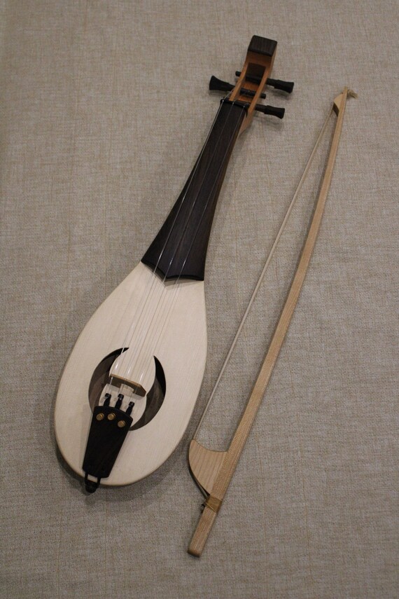 Soprano medieval fiddle or rebec | Etsy