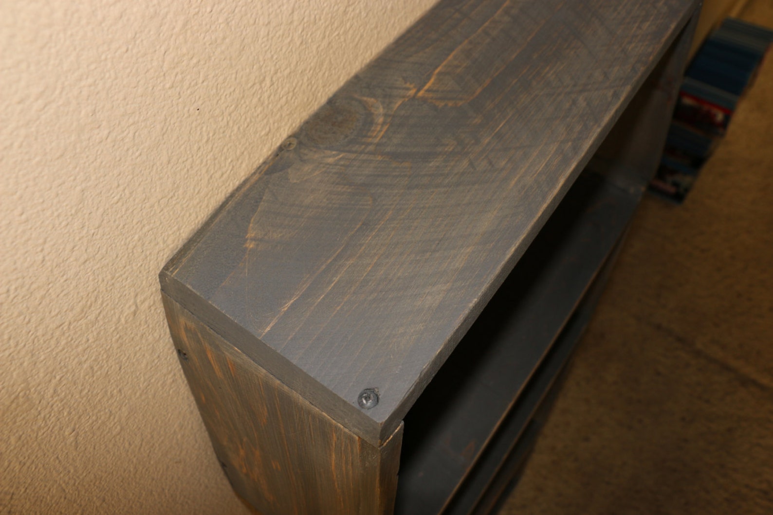 Custom Rustic Handmade Horror Coffin Shelf / Bookshelf / DVD Case - Etsy