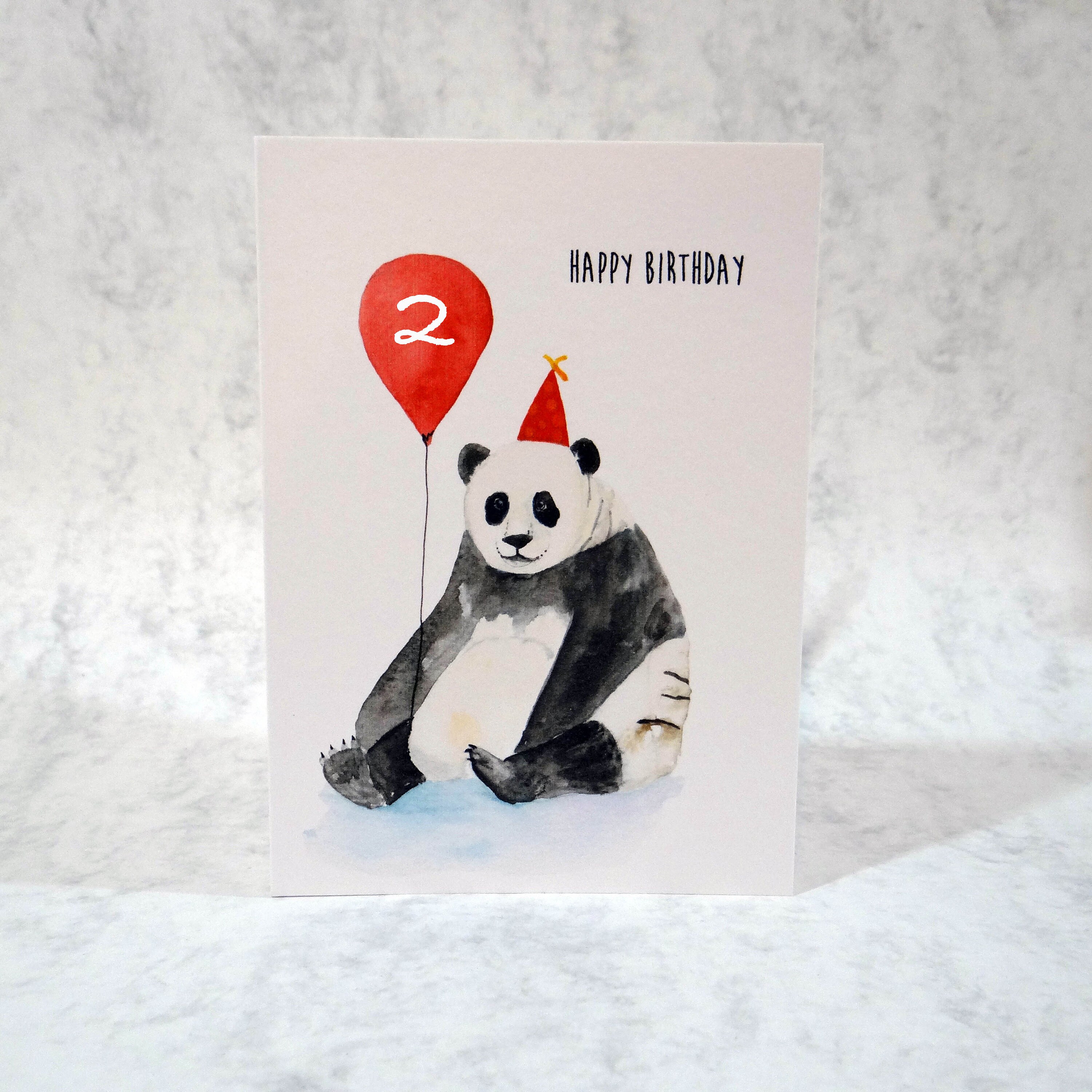 Custom Numbers Birthday Card Personalised Birthday Card - Etsy UK