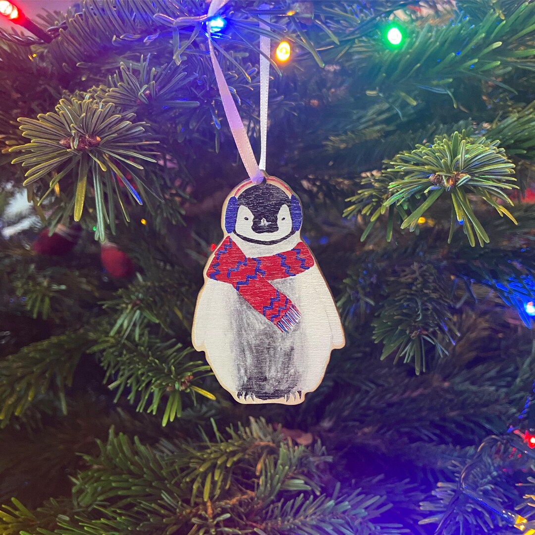 Penguin Decoration, Penguin Christmas Decoration, Christmas Tree ...