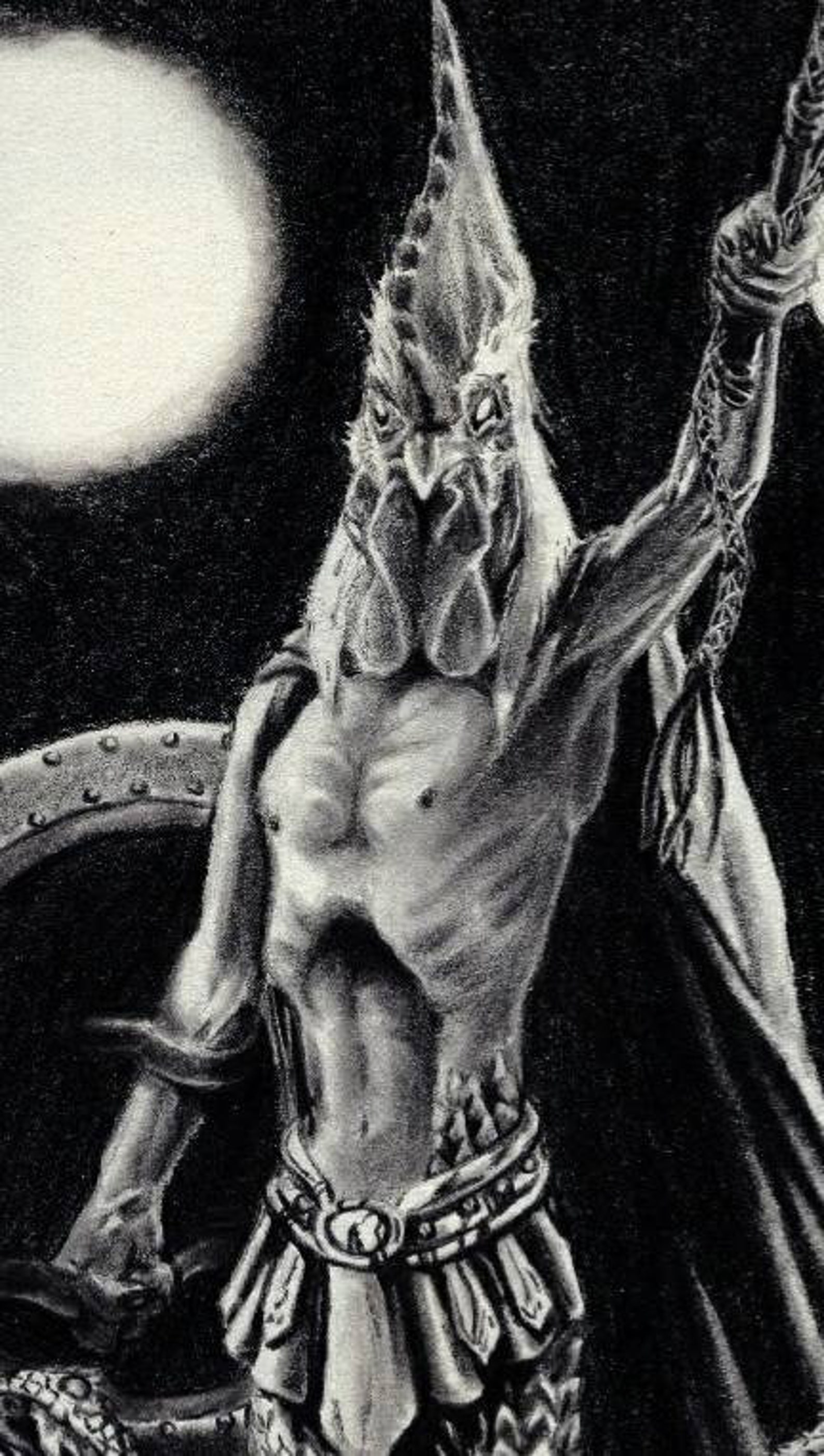 Abraxas. Demon Art. Digitally Enhanced Print - Etsy