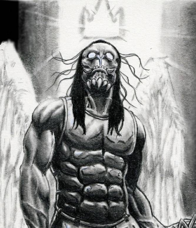 Abaddon. Demon Art. Digitally Enhanced Print - Etsy