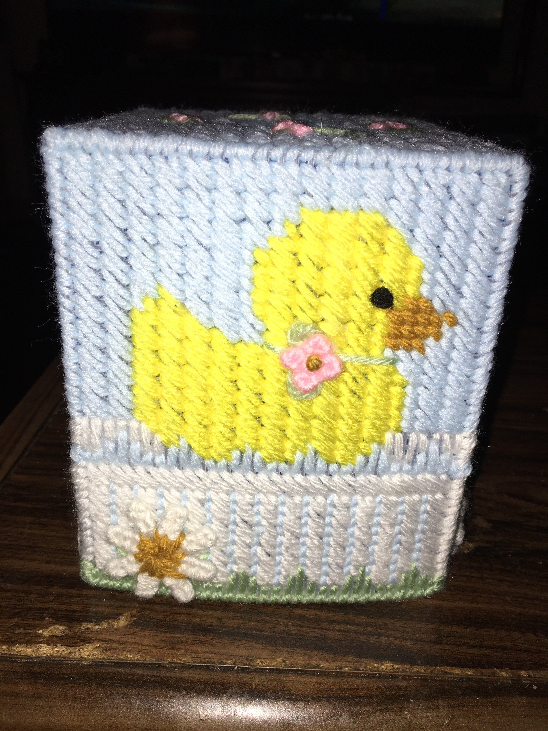 Baby Tissue Box Cover Duck - Etsy