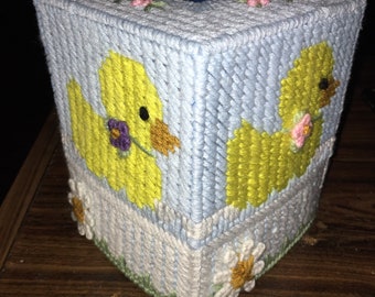 Beaded Tissue Box Cover - Etsy