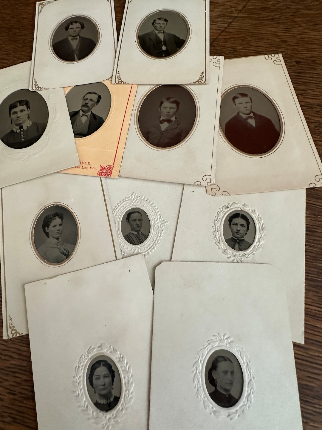 Lot of 11 Antique Tintypes. Portraits From Studio. - Etsy