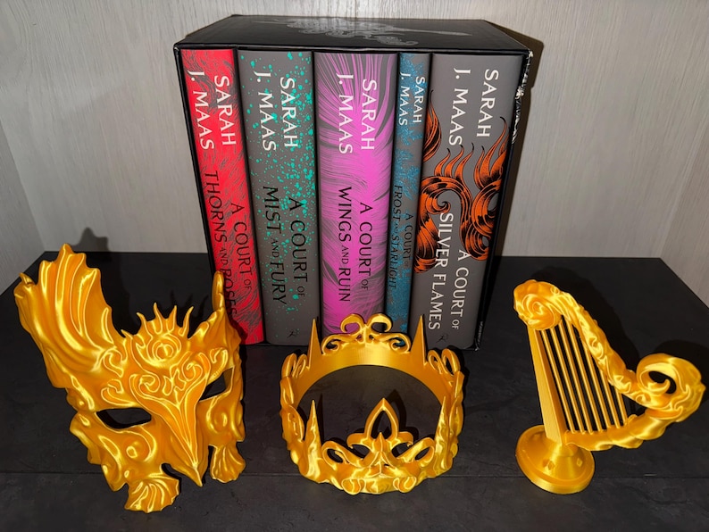ACOTAR Dread Trove Set: Crown, Harp & Mask - Etsy