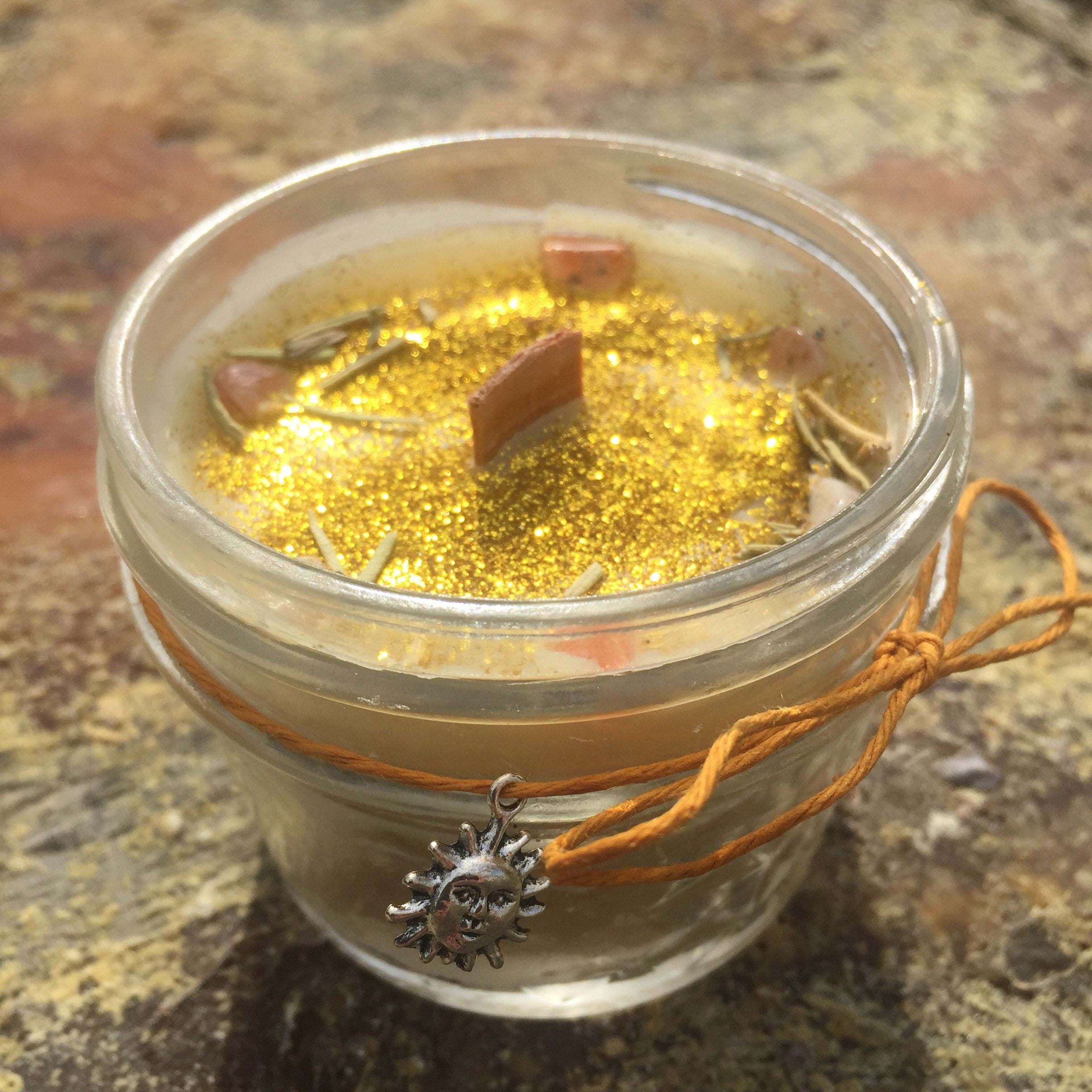 Sol Goddess of the Sun Candle Beeswax Wood Wick Candle Sun | Etsy