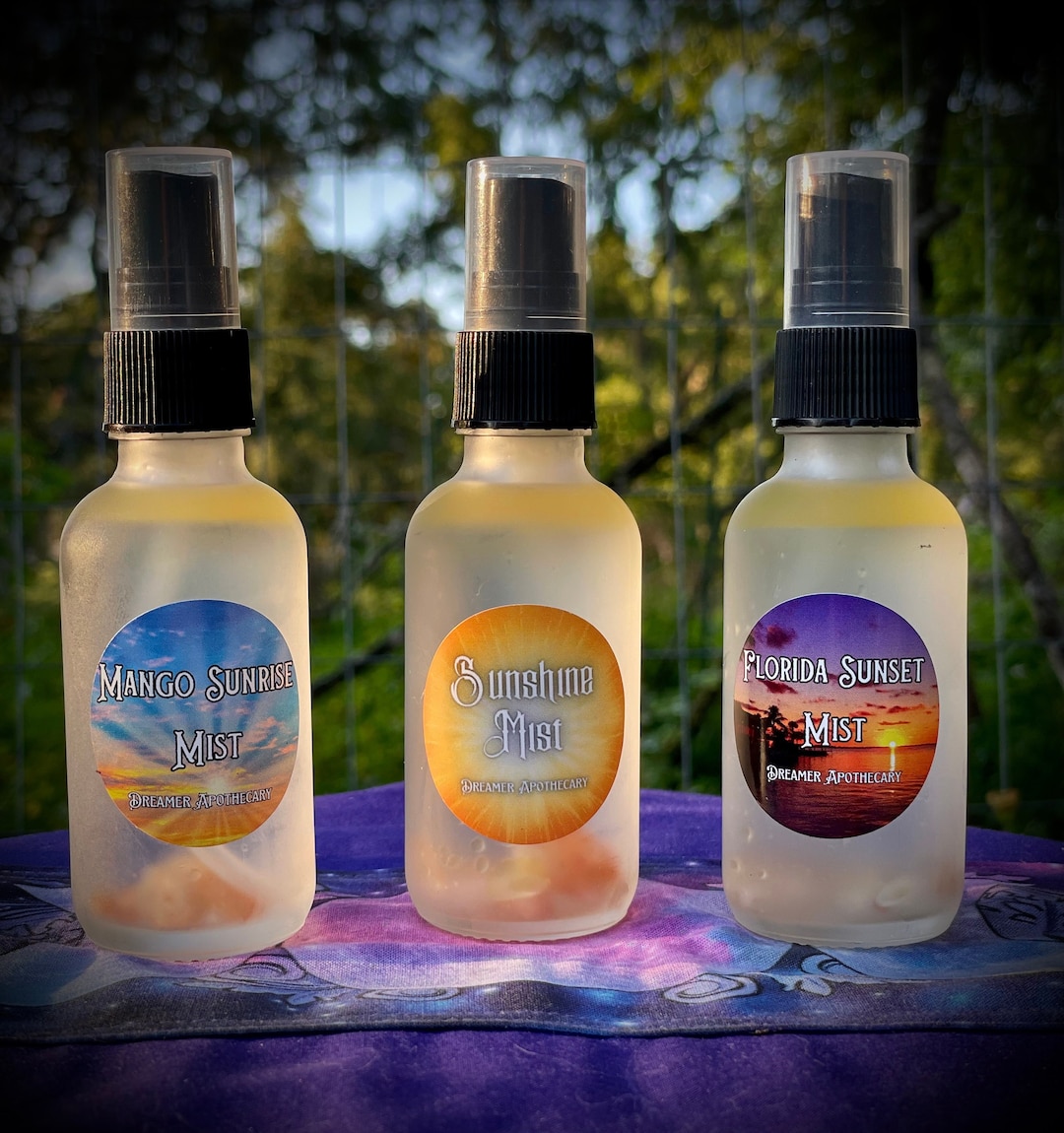 Honor the Sun Mist Set- Mango Sunrise- Sunshine- Florida Sunset- Citrus ...