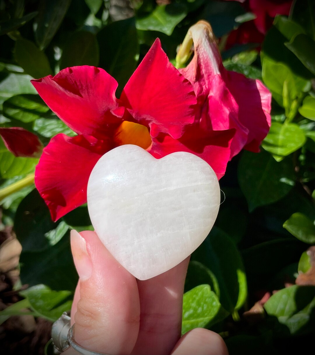 Cryolite Heart: Rare Greenland Mineral for Higher Self (1.5 Inch) - Etsy
